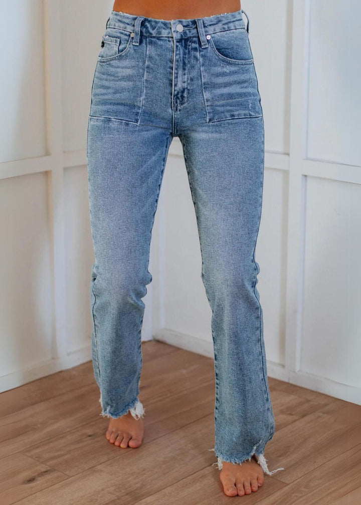 Canadian Denim | Flared, Bootcut, Straight Leg, Mid Rise – Vibe Apparel